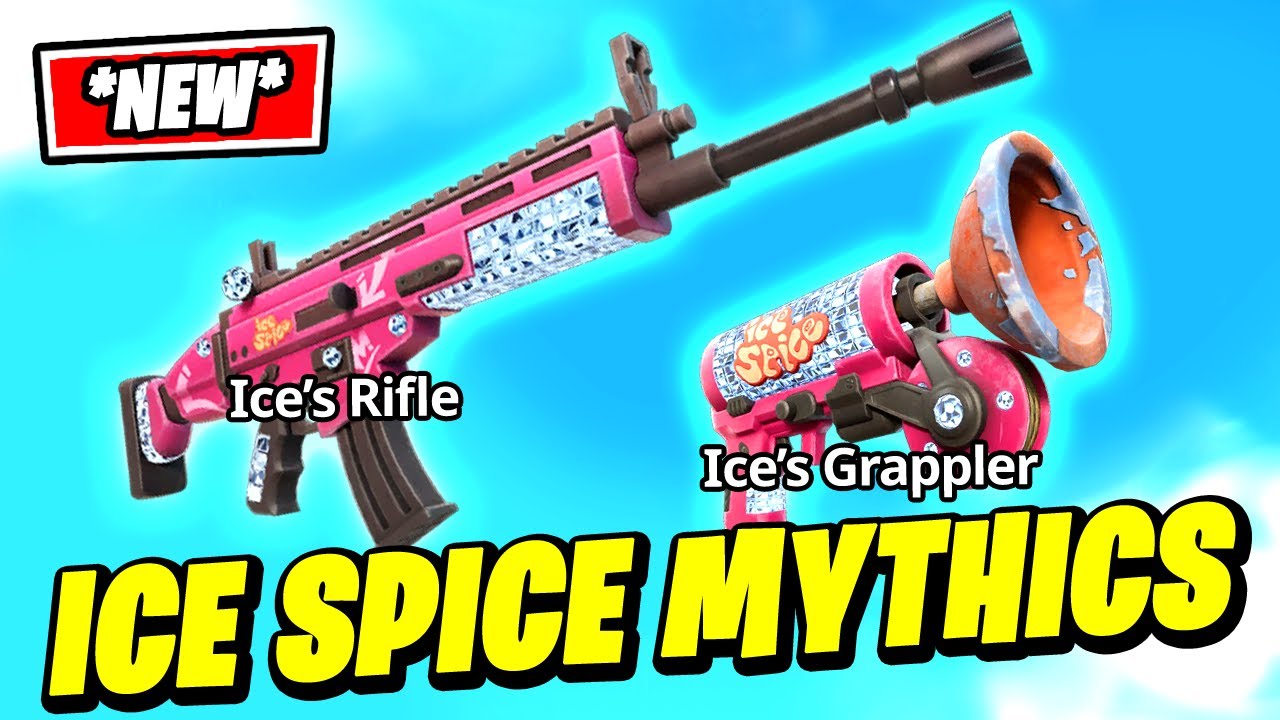*NEW* Ice Spice's Rifle & Ice Spice's Grappler MYTHIC GAMEPLAY ...