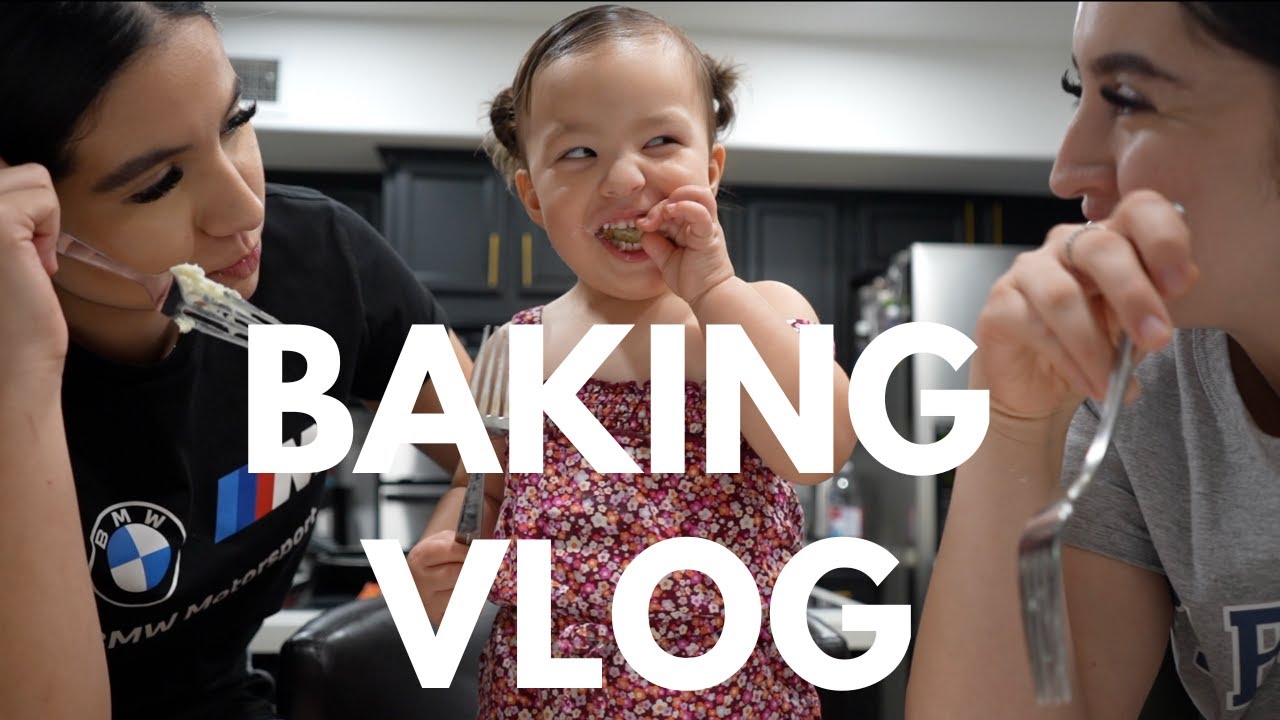 BAKING A CAKE WITH A 2 YEAR OLD - YouTube