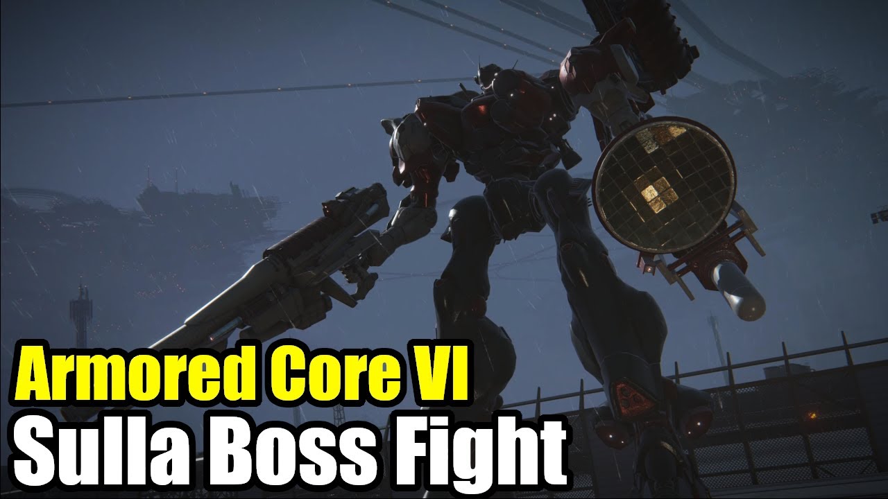 Armored Core 6 - Sulla Boss Fight Gameplay Walkthrough (Heavy Tank ...
