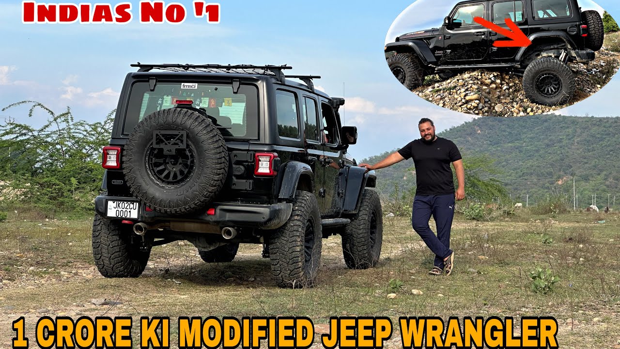 Jeep Wrangler (Rubicon) 4x4 Fully Modified Review ️ Only 1 in India 🇮🇳 ...
