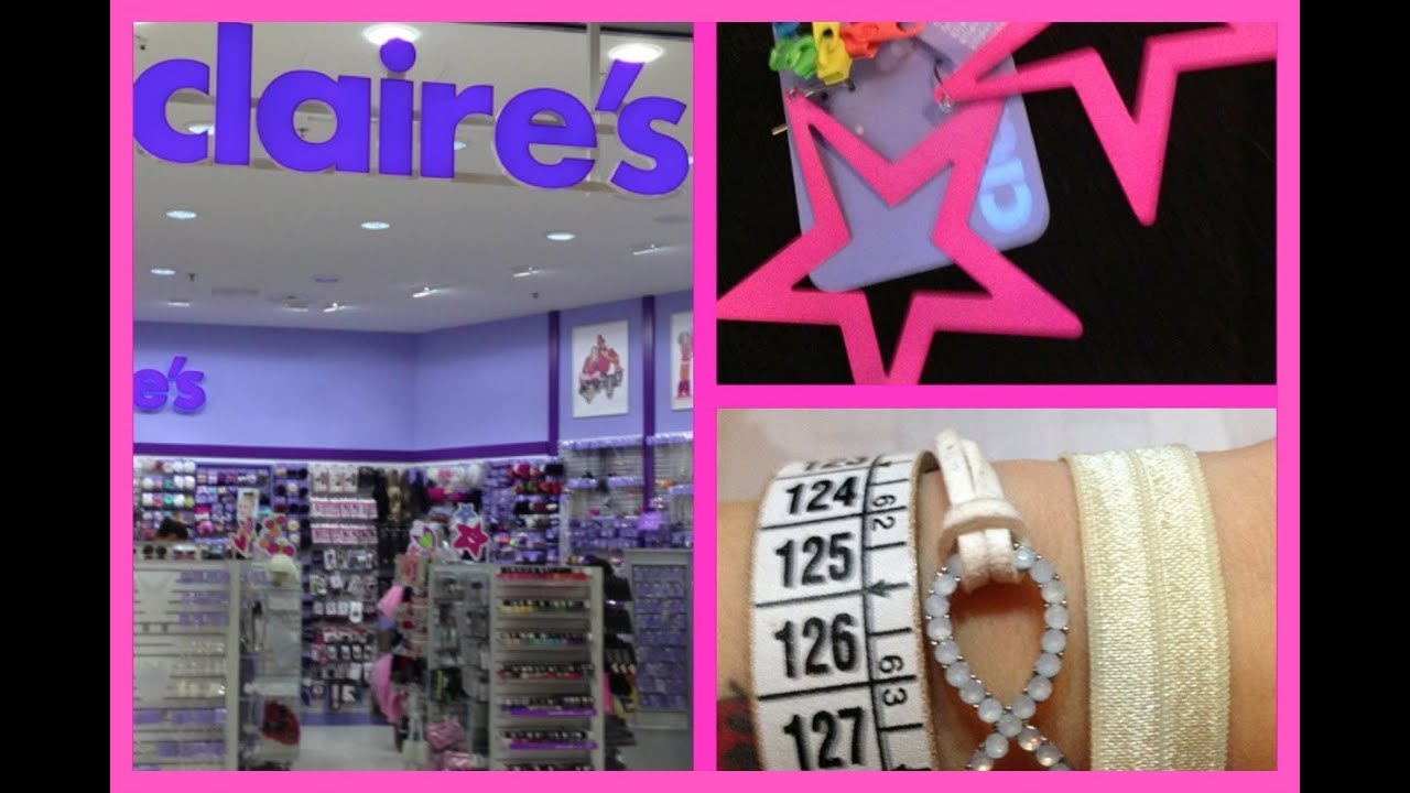 CLAIRE'S HAUL!!!! - YouTube