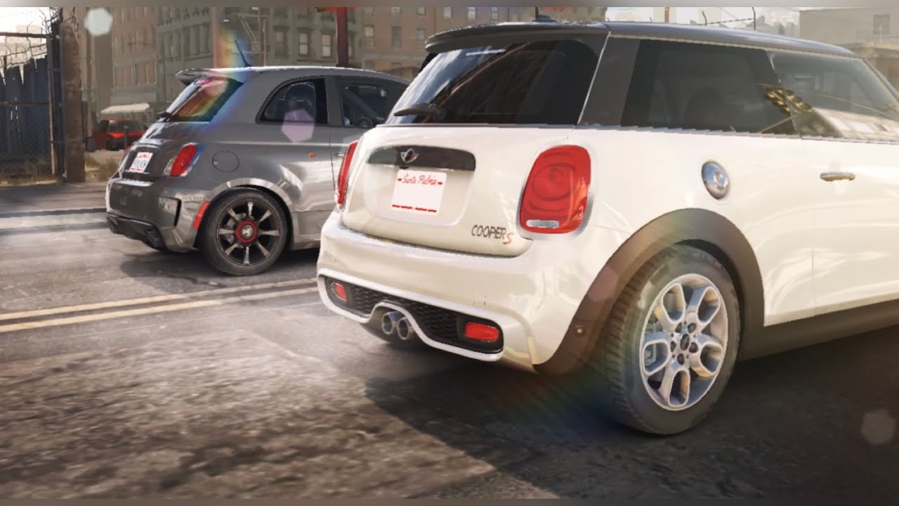 Drag race- Mini cooper vs Abarth 🤑 - YouTube