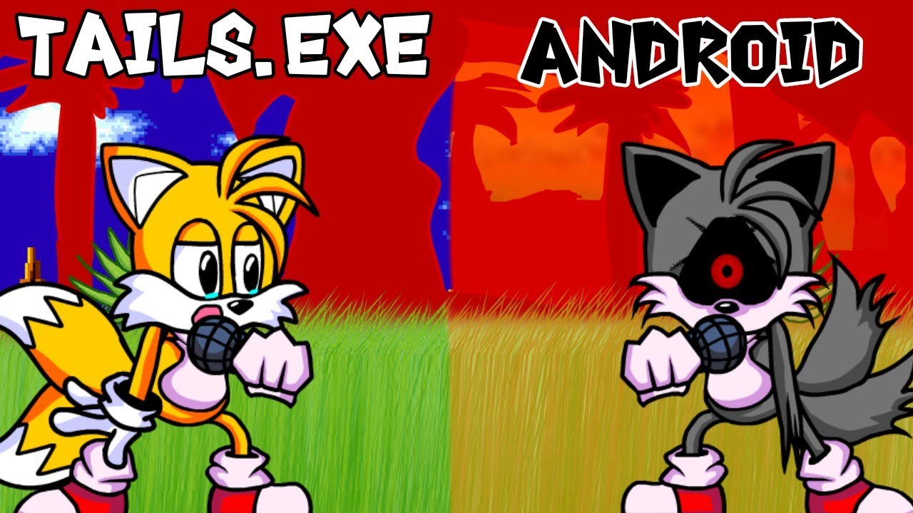 VS Tails.exe Android psych engine - YouTube