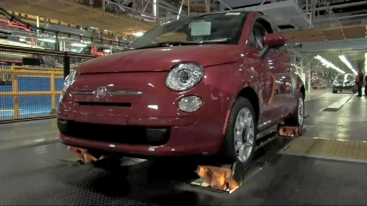 Fiat 500 Production at the Toluca Assembly Plant, Mexico - YouTube