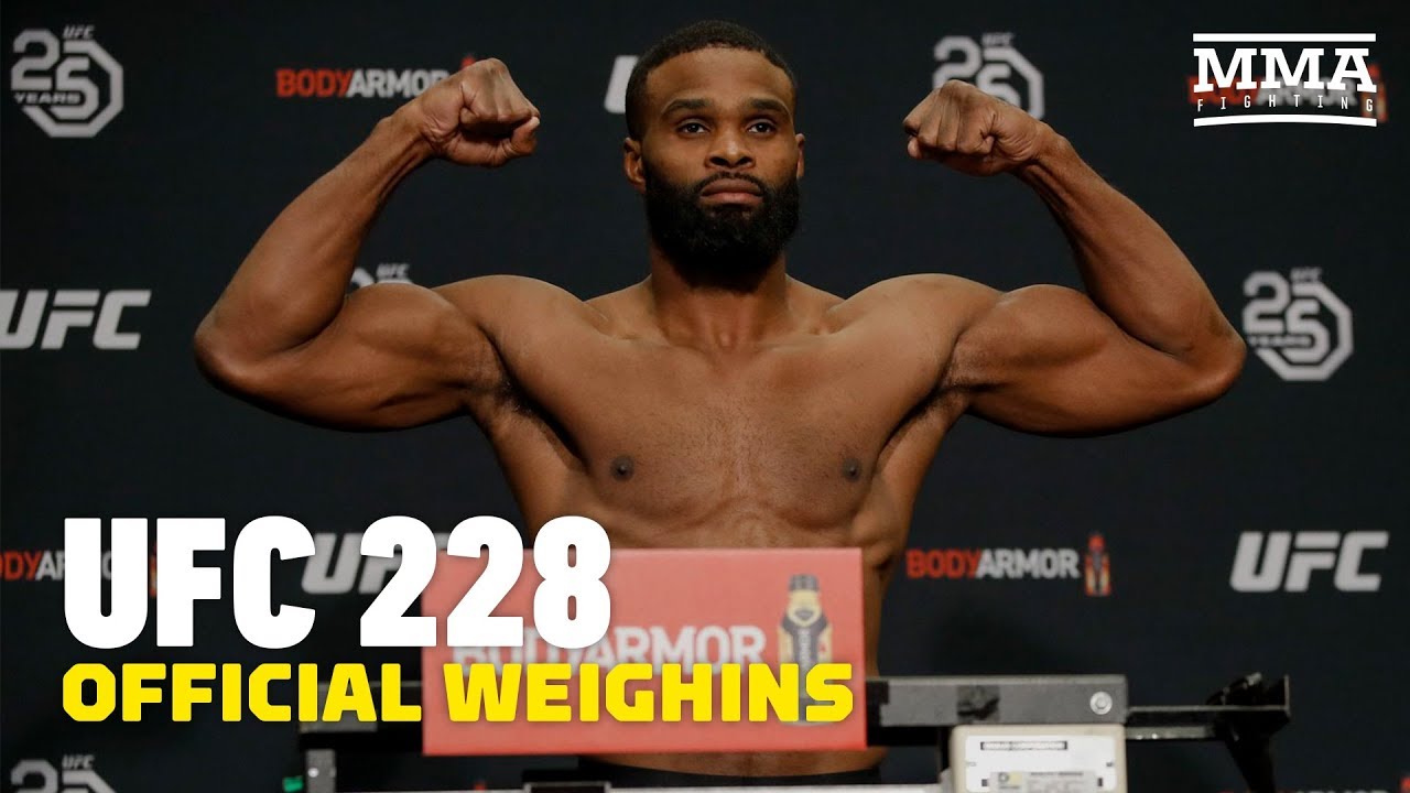 UFC 228 Official Weigh-in Highlights - MMA Fighting - YouTube