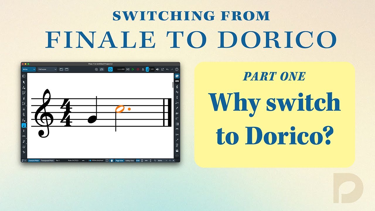 Why switch to Dorico? | Switching from Finale to Dorico - YouTube
