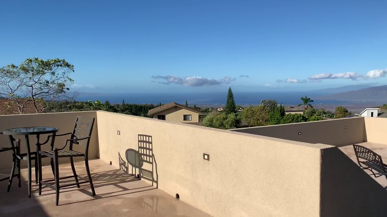 Open House Views Kula Mala Lopaka Place Maui Real Estate - YouTube
