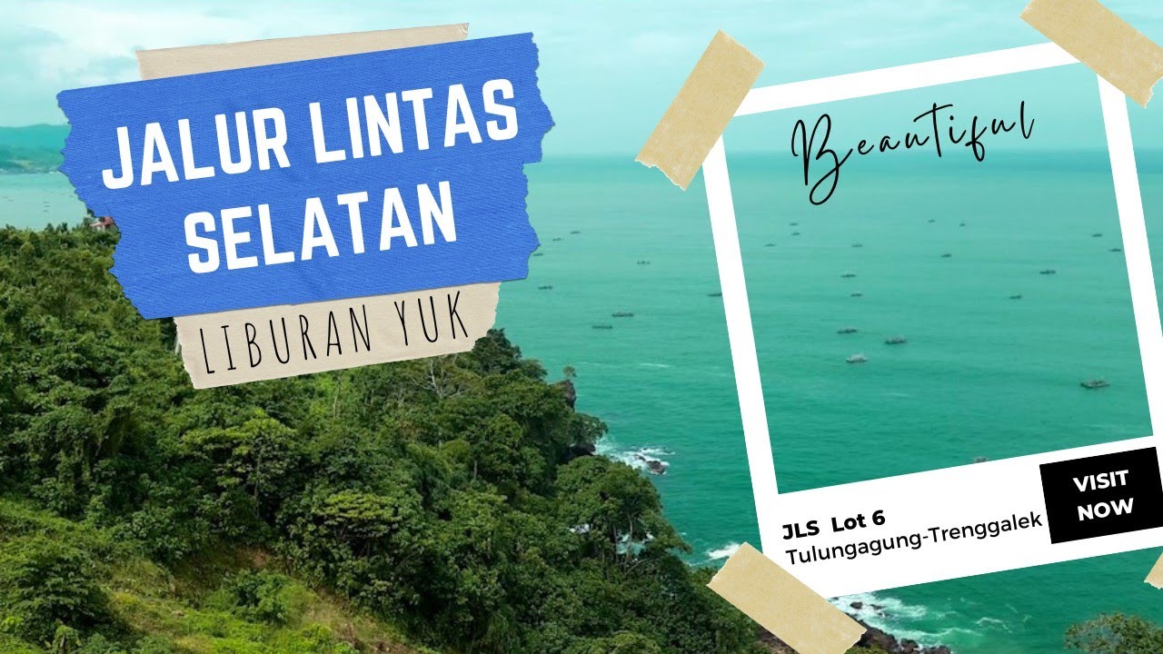 Begini Kondisi Jalur Lintas Selatan (JLS) Lot 6 Tulungagung-Trenggalek ...