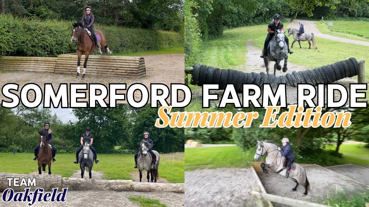 Somerford Park SUMMER Farm Ride | Team Oakfield Round 2 - YouTube
