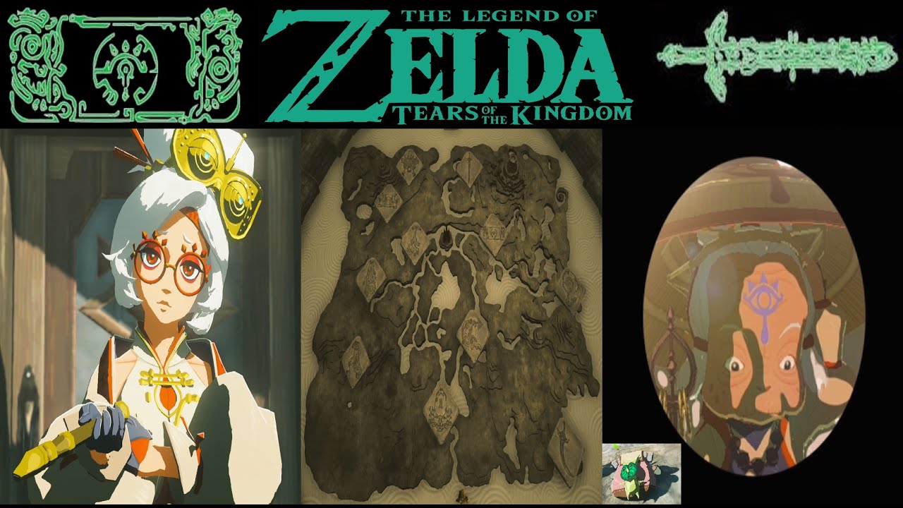 The Legend of Zelda: Tears Of The Kingdom - Lookout Landing , Purah ...