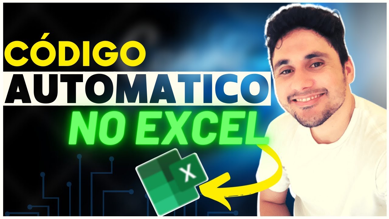Como gera CÓDIGO AUTOMÁTICO no Excel sem VBA - YouTube