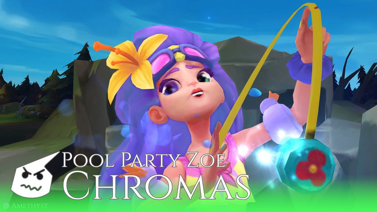 Pool Party Zoe.chromas - YouTube