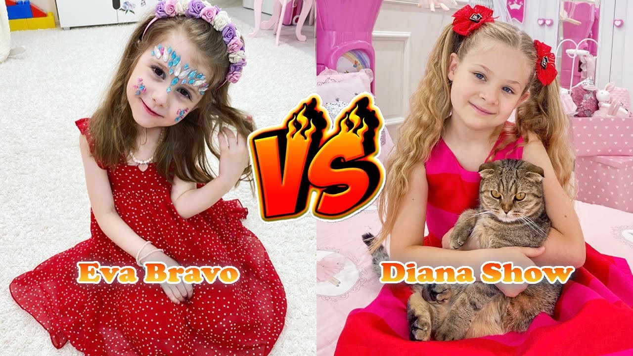 Diana Show VS Eva Bravo Play Transformation 👑 From Baby To 2023 - YouTube
