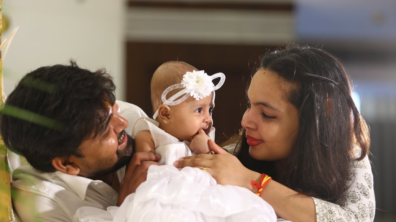 Sarah's Naming Ceremony|| Creativity by Mama and papa of Sarah|| Simple ...