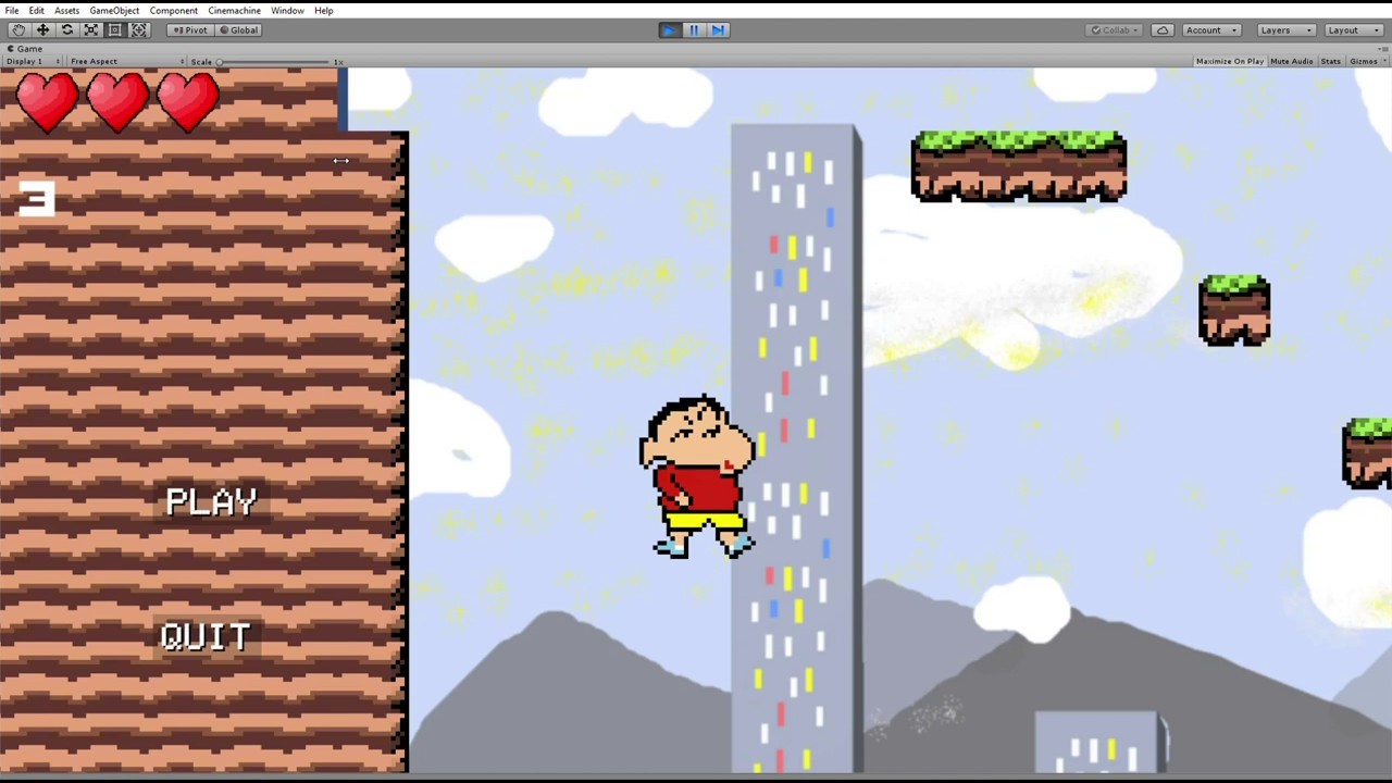 Shin Chan's Nightmare - 2D Platformer - YouTube