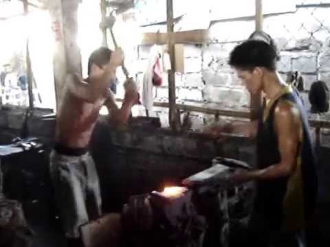 HOW FILIPINO's MAKE BOLO's part 1 - YouTube