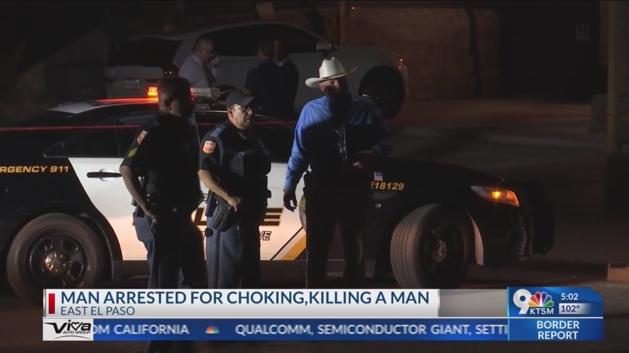 Man arrested for choking death - YouTube