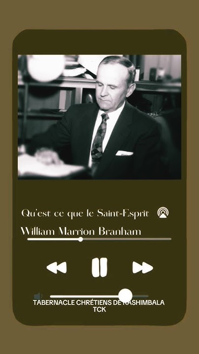 L'Impact du Saint-Esprit : Que se passe-t-il quand il vient sur vous ? - William Marrion Branham ...
