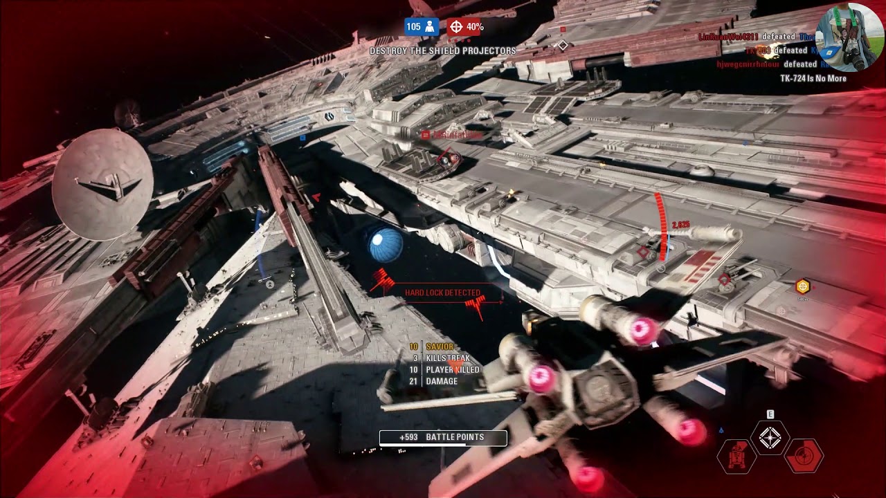 Star Wars Battlefront II - Starfighter Assault Gameplay - YouTube