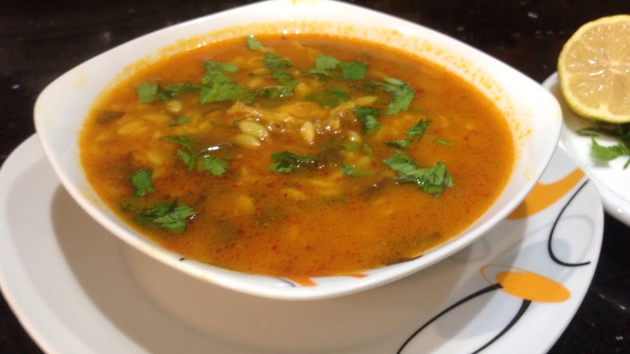 CHORBA LSEN ASFOUR شربة لسان عصفور بالدجاج - YouTube