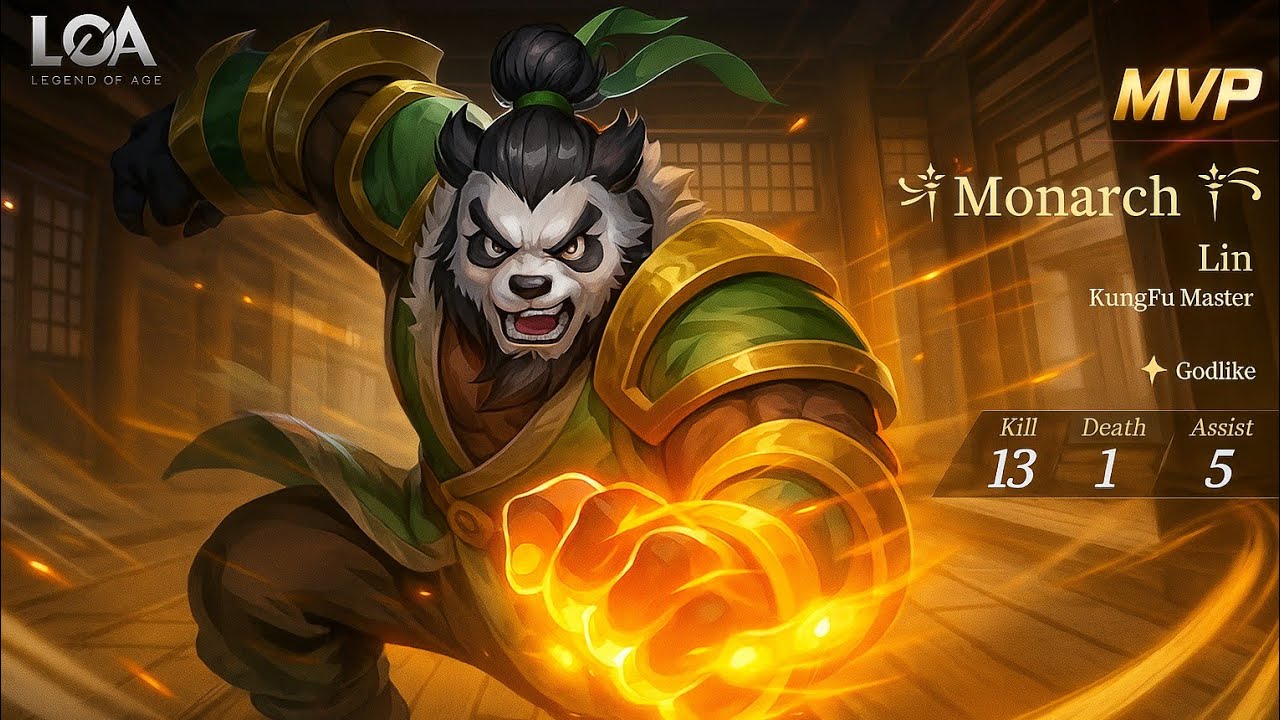 UNLEASH Lin: The Unstoppable Kungfu Master | Legend of Ace (LOA) Ranked ...