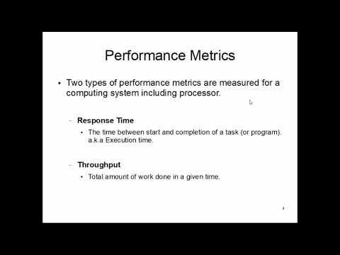 CS147: Lecture 13, Part 1 (Performance Metrics) - YouTube