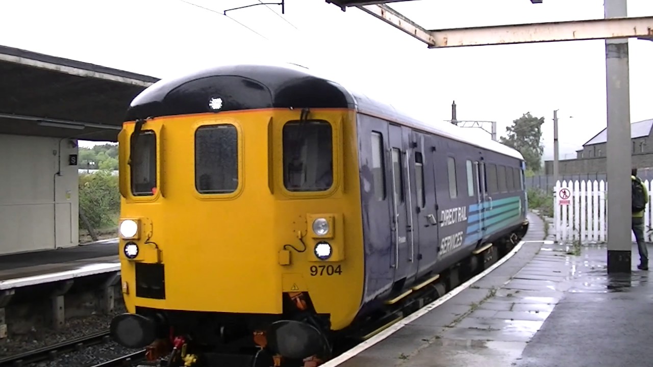 Northern Rail Cumbrian Coast Loco Haulage DBSO 9704 tnt DRS 37422 2C48 ...