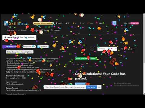 skillrack daily challenge|skillrack python|25/9/2023|skillrack daily challenge today solution ...
