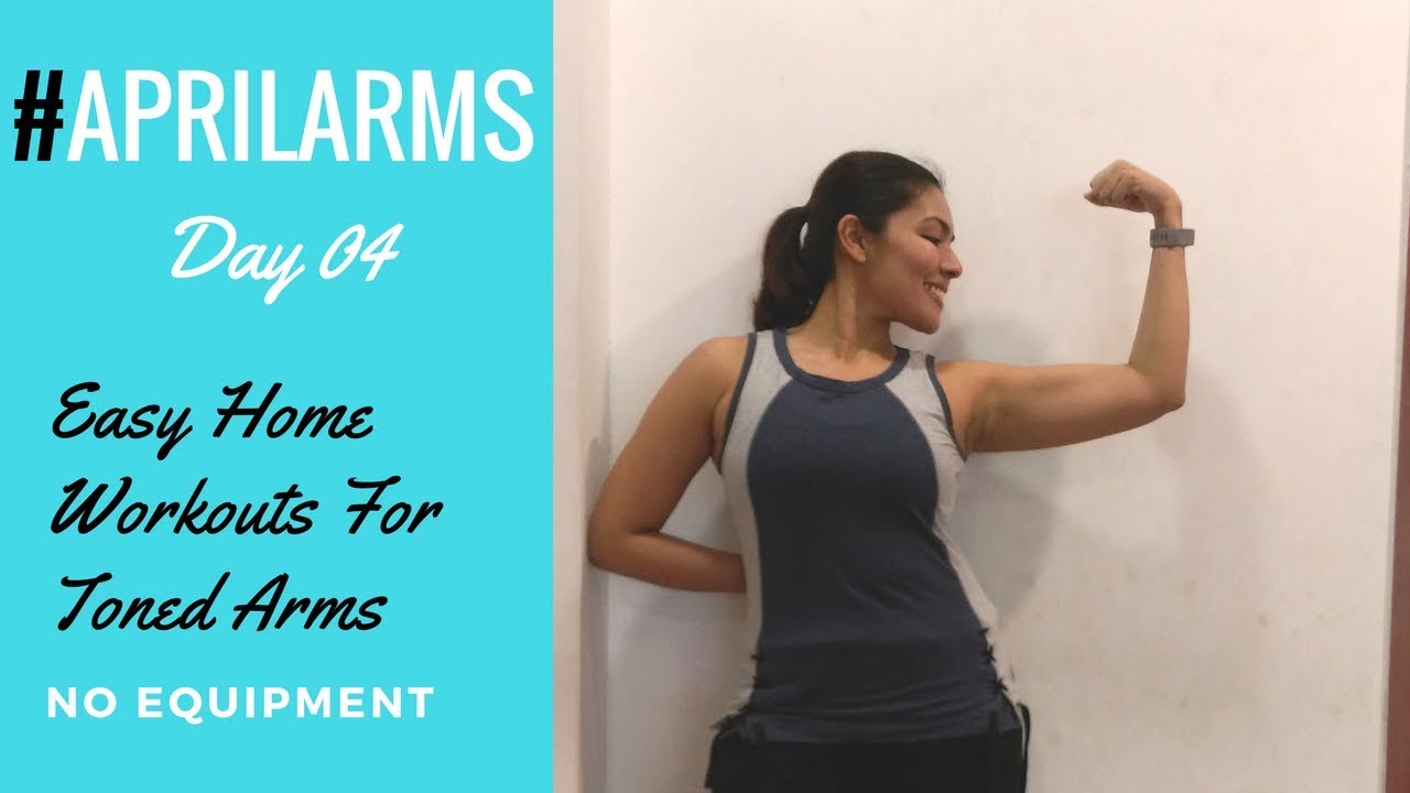 Arm Workout Challenge | #AprilArms | Day 04 | Chest Press - YouTube