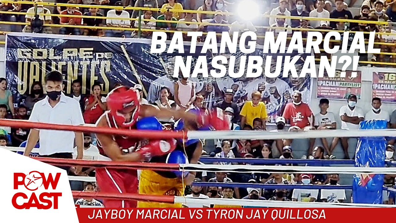 Parang Eumir? | Jayboy Marcial vs Tyron Jay Quillosa Boxing | Zamboanga ...