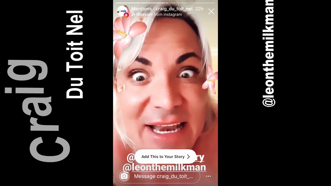 Craig du Toit Nel after the cheese course - YouTube