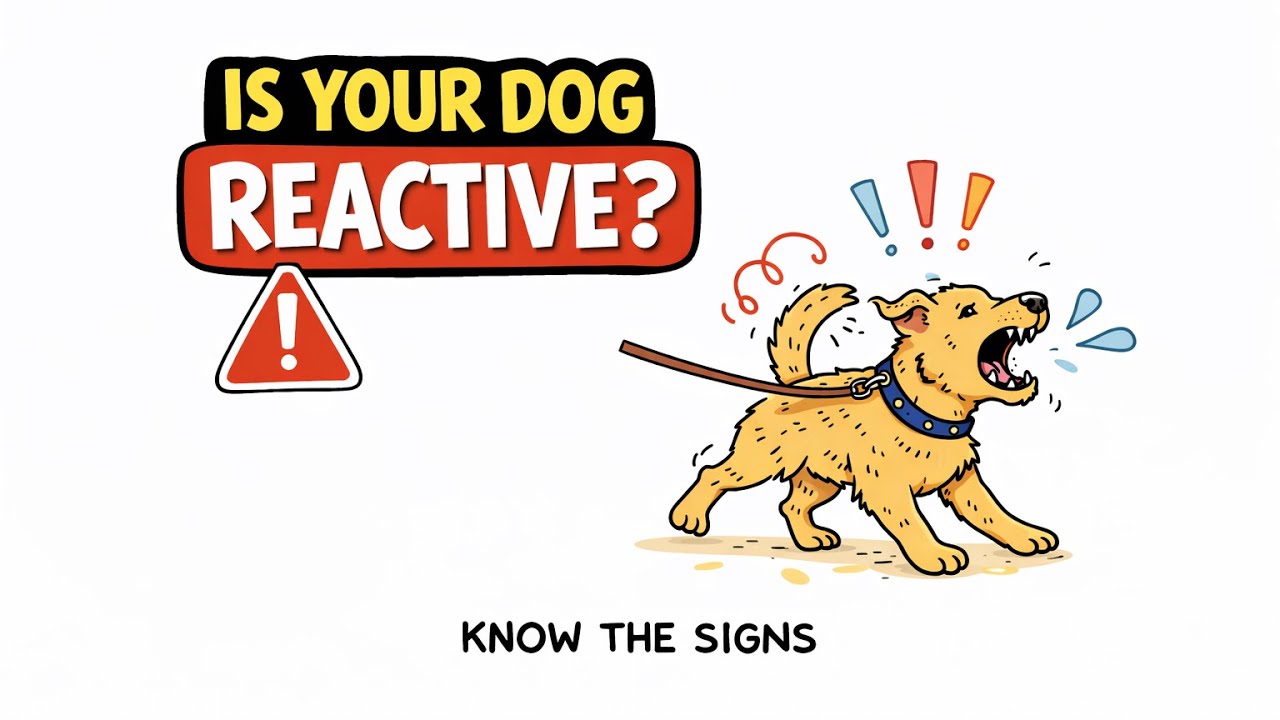 Reactive Dog explained: 10 warning signs with pet parents miss - YouTube