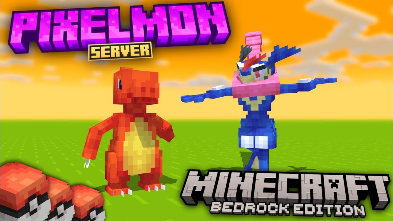 AVOIR UN SERVEUR PIXELMON SUR MINECRAFT BEDROCK !!! (PS4, XBOX, SWITCH ...