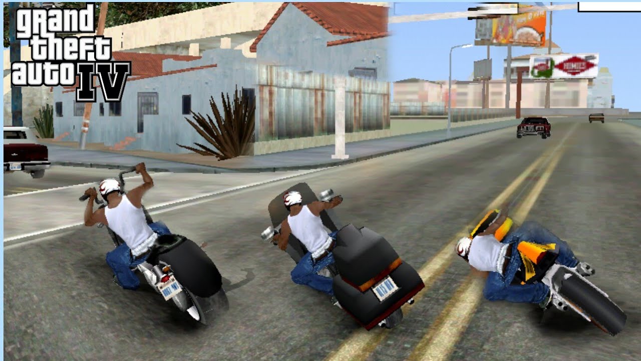 GTA IV BIKES ANIMATION FOR GTA SA PC/ANDROID - YouTube