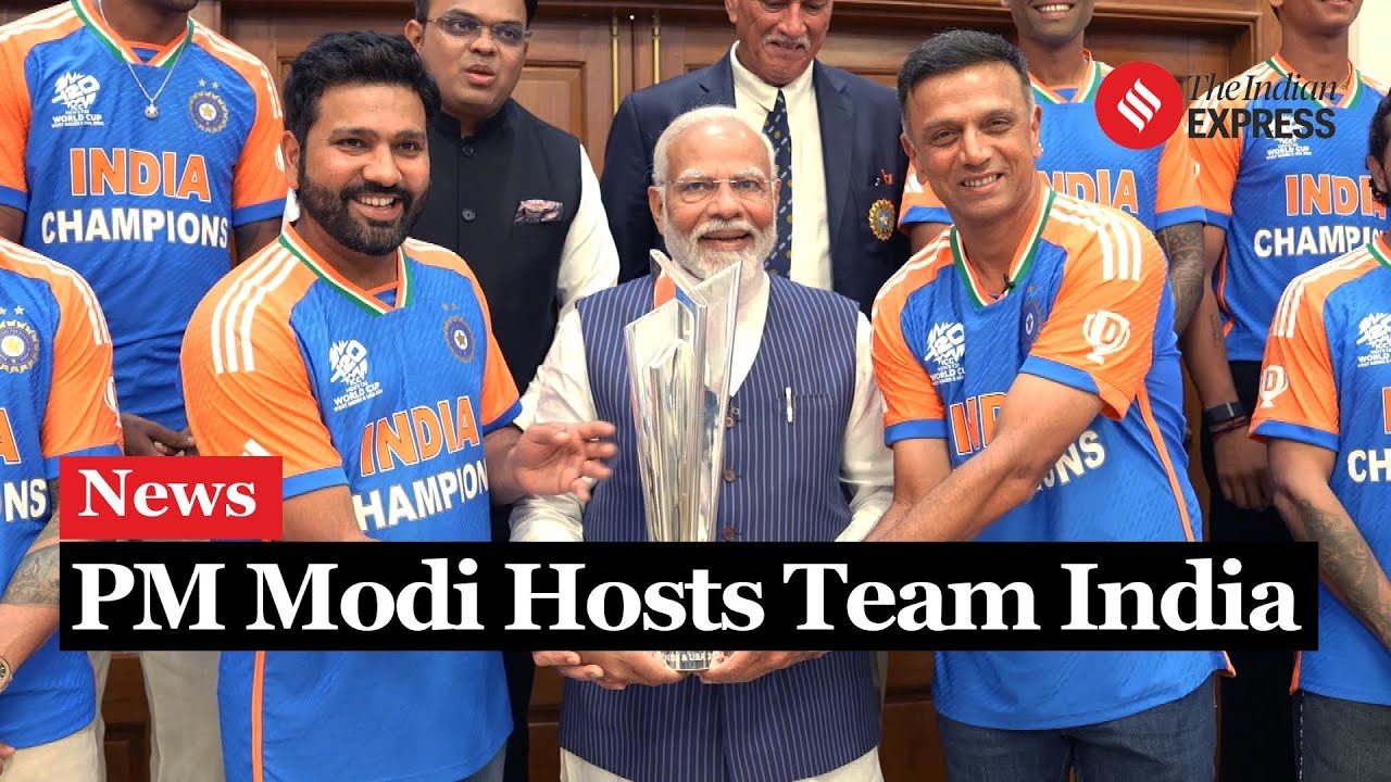PM Modi Meets Indian Cricket Team: Indian Cricket Team Meets PM Modi ...
