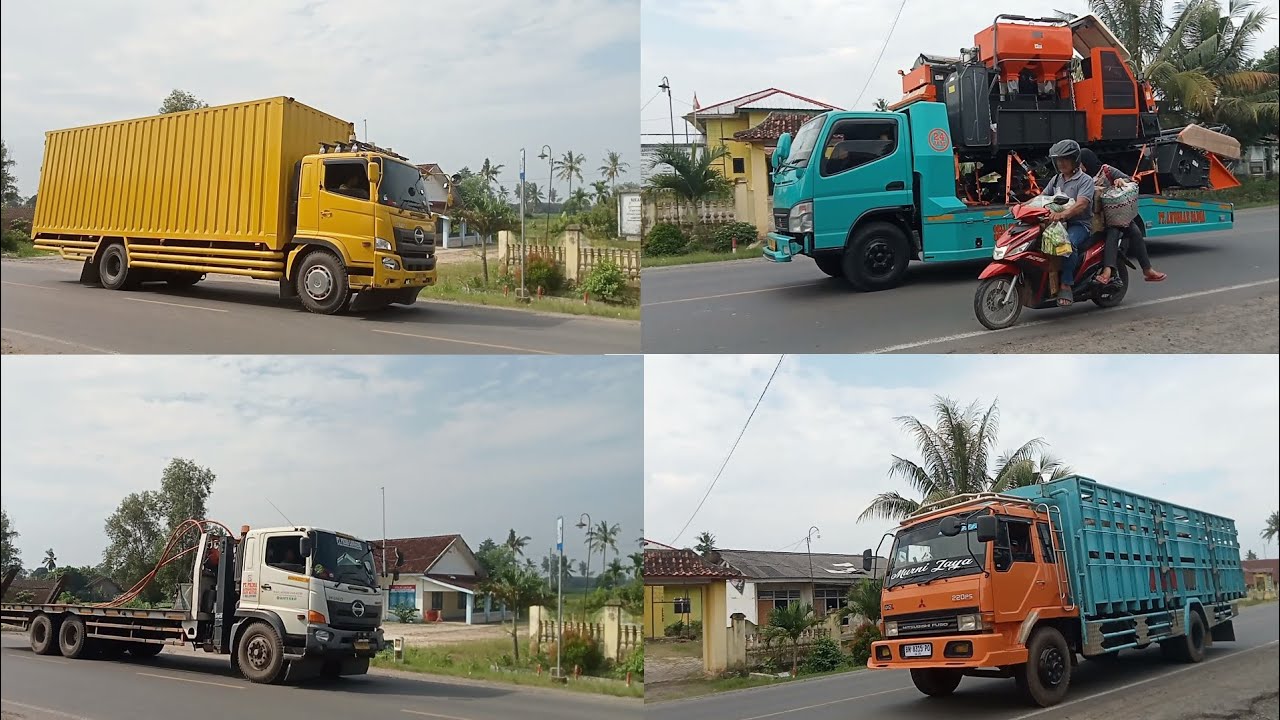 Truk Angkut Sapi,Truk Muatan Combine Harvester,Truk Box,Truk Self ...