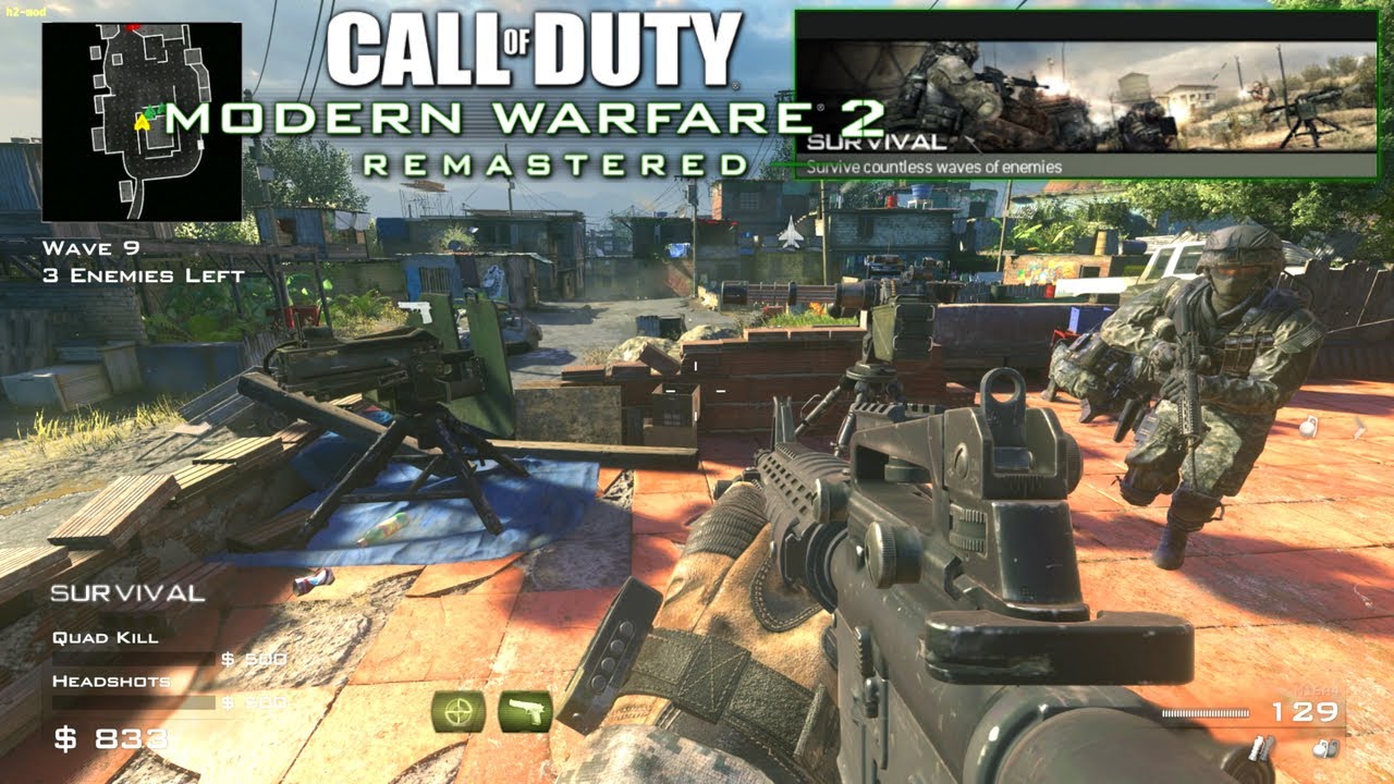 Favela (Version 3.0) | Modern Warfare 2 Remastered Survival (H2-Mod ...