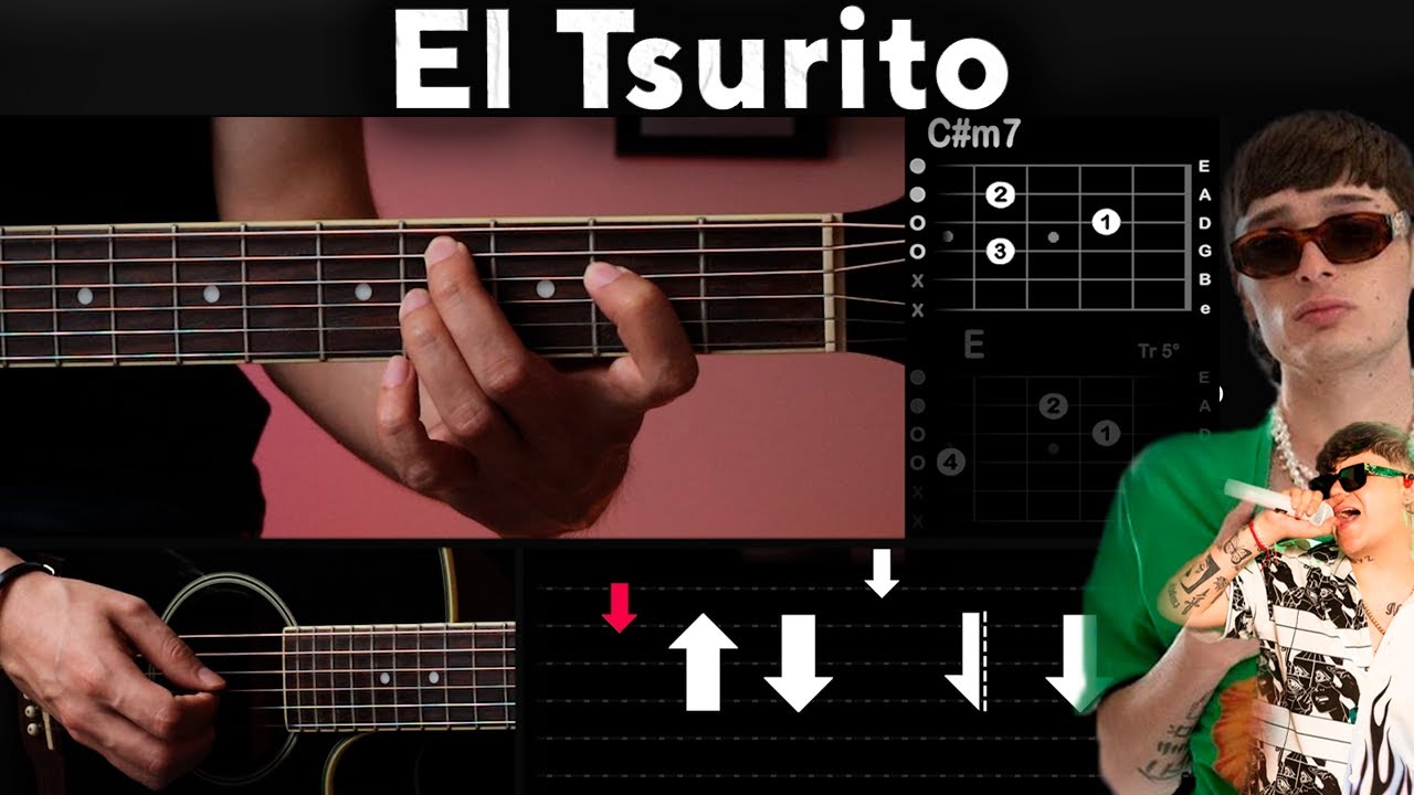 El Tsurito - Junior H, Peso Pluma y Gabito Ballesteros - GUITARRA ...