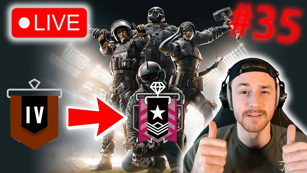 Rainbow 6 siege Stream 100 hours - YouTube