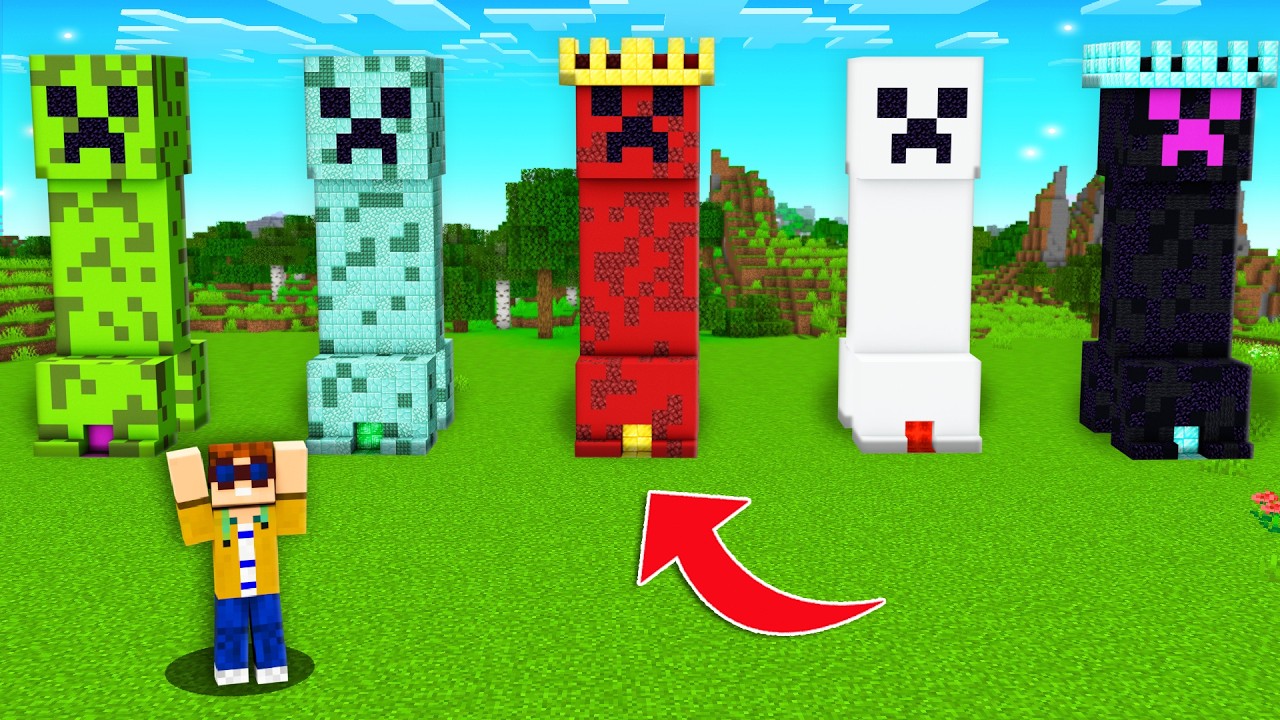 NOOB CREEPER vs. PRO CREEPER in Minecraft! - YouTube