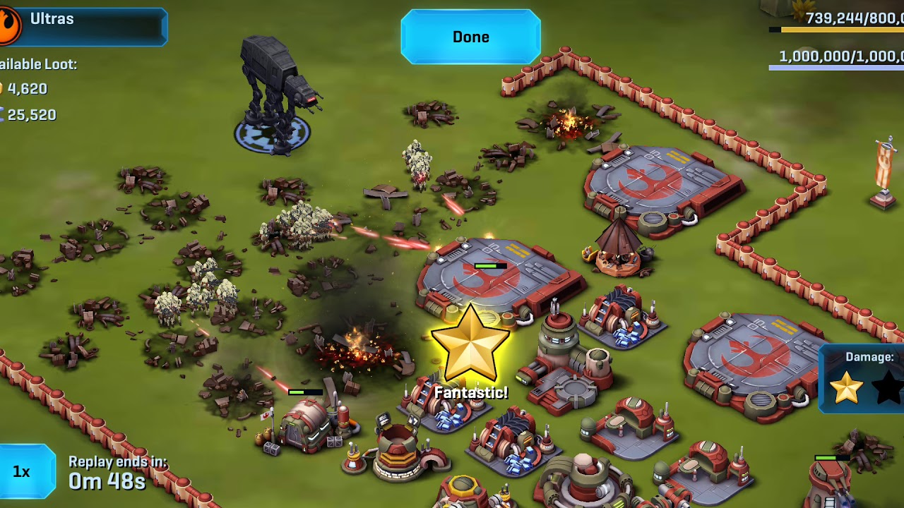 Star Wars Commander: My Attacks - YouTube