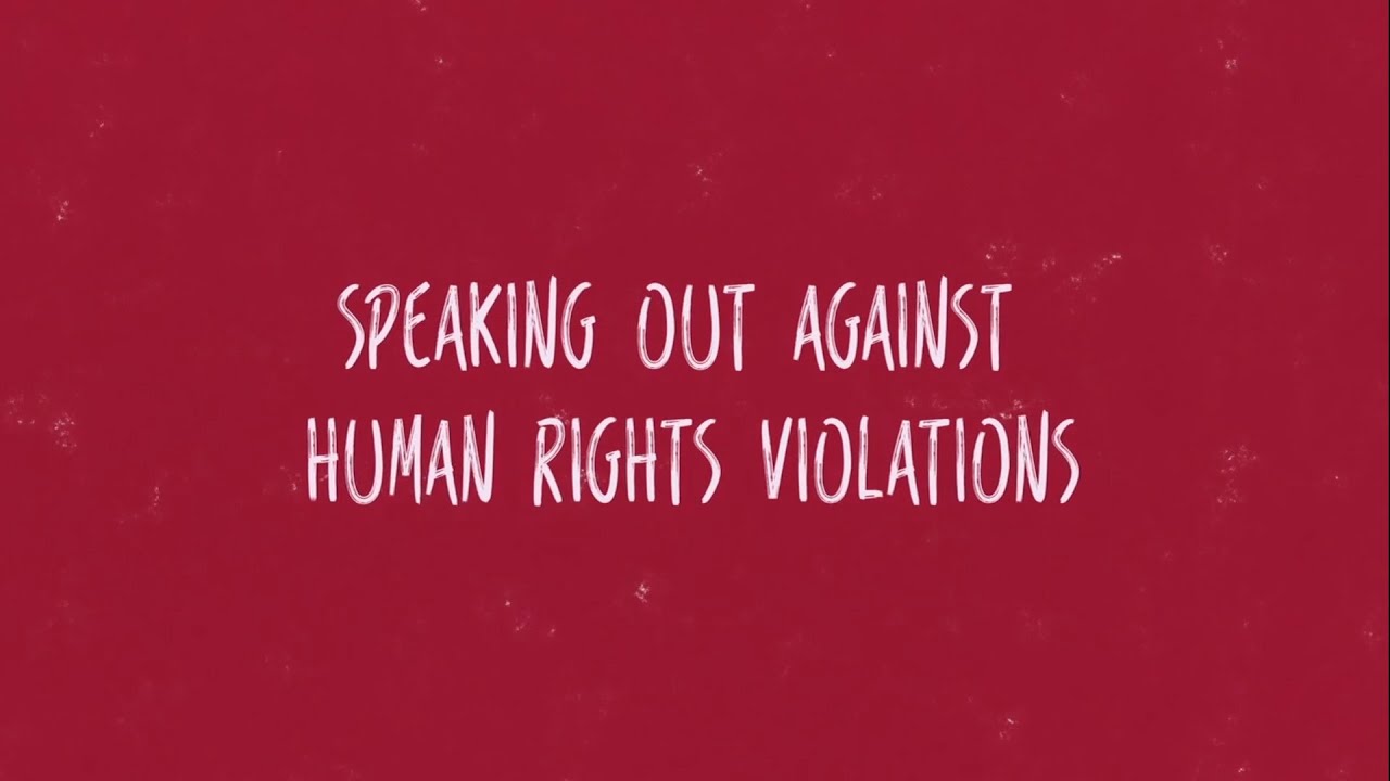 Speaking Out Against Human Rights Violations - YouTube