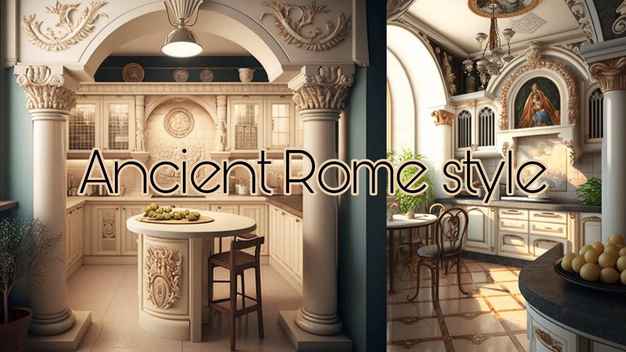 Ancient Rome style kitchen,decor ideas 2023, new decor ideas - YouTube