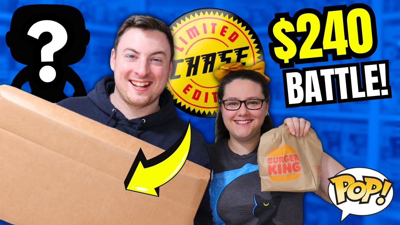 We Pulled a $110 Funko Pop Chase! (Mystery Box Battle) - YouTube