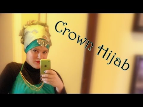 Hijab Tutorial #56 - Hijab Crown
