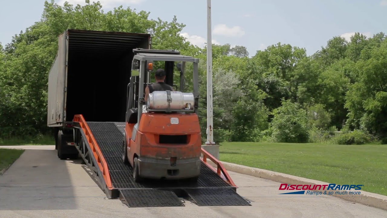 Forklift & Yard Ramps - YouTube