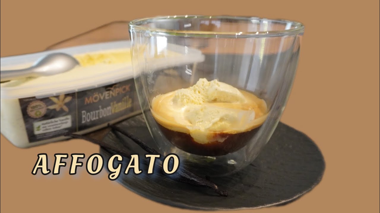 How to make affogato ice cream / Summer Drink - YouTube