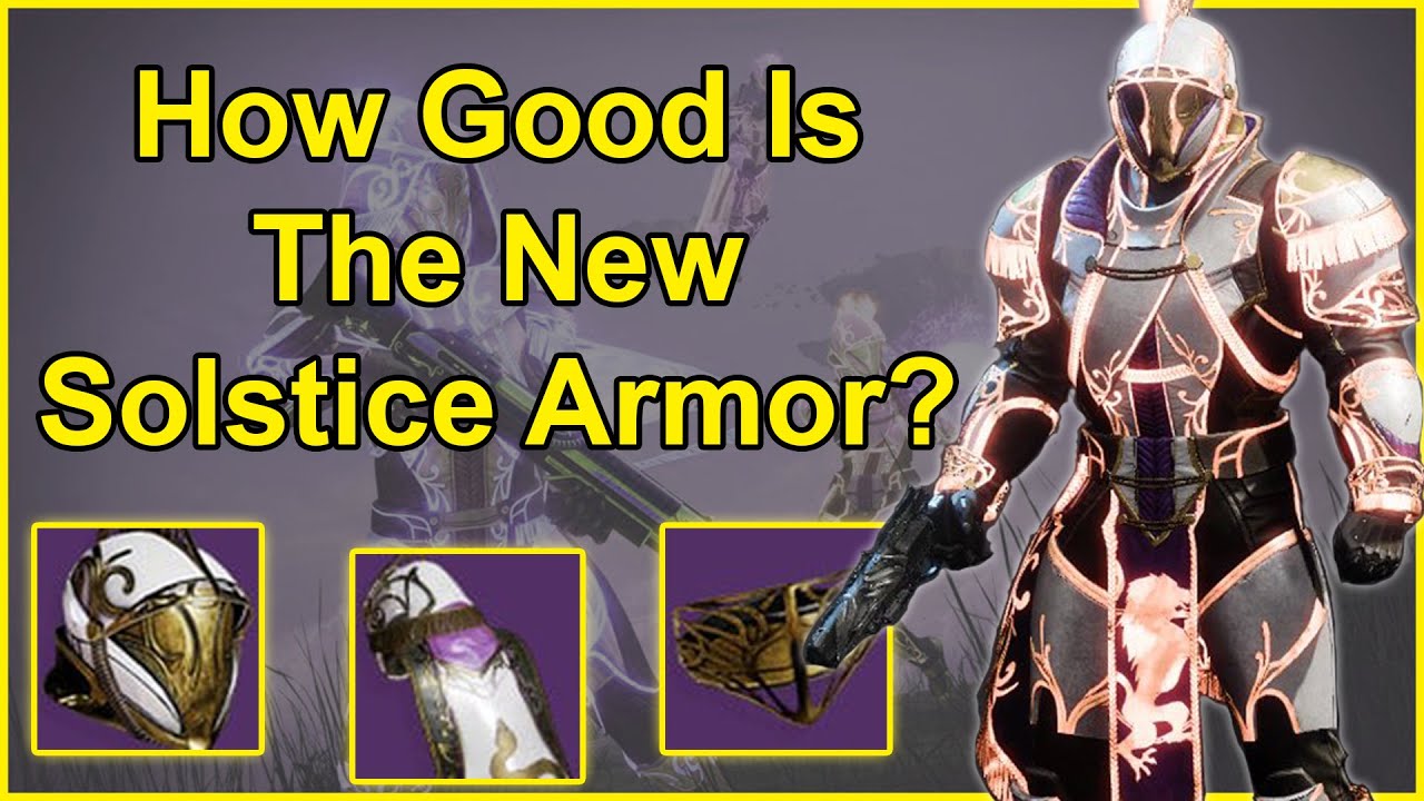 NEW SOLSTICE OF HEROES ARMOR! Better than last years? - YouTube