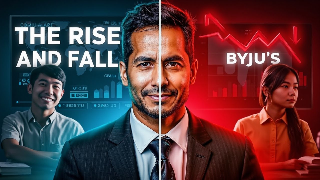 THE RISE AND FALL OF BYJU'S!!! - YouTube