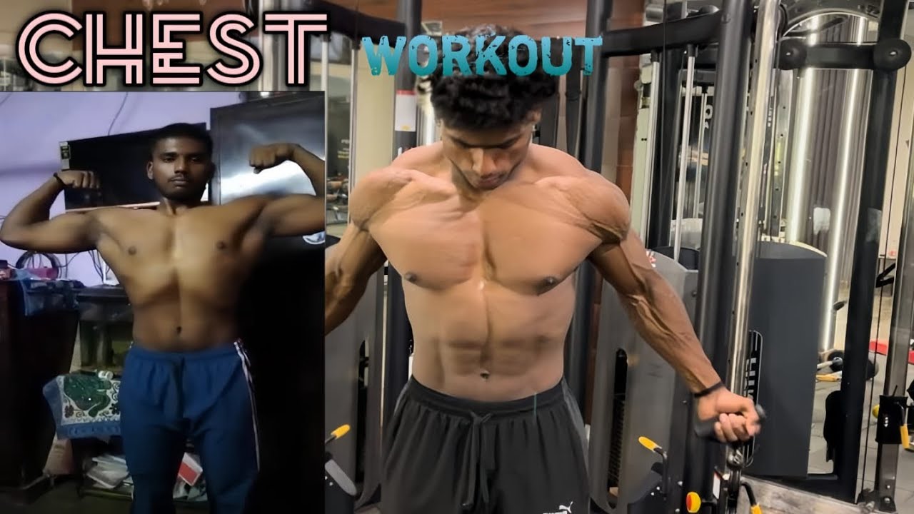 Basic but effective chest workout for beginners vlog 04 - YouTube